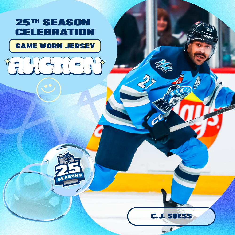 CJ SUESS Game Worn 25th Season Jersey - NHL Auctions
