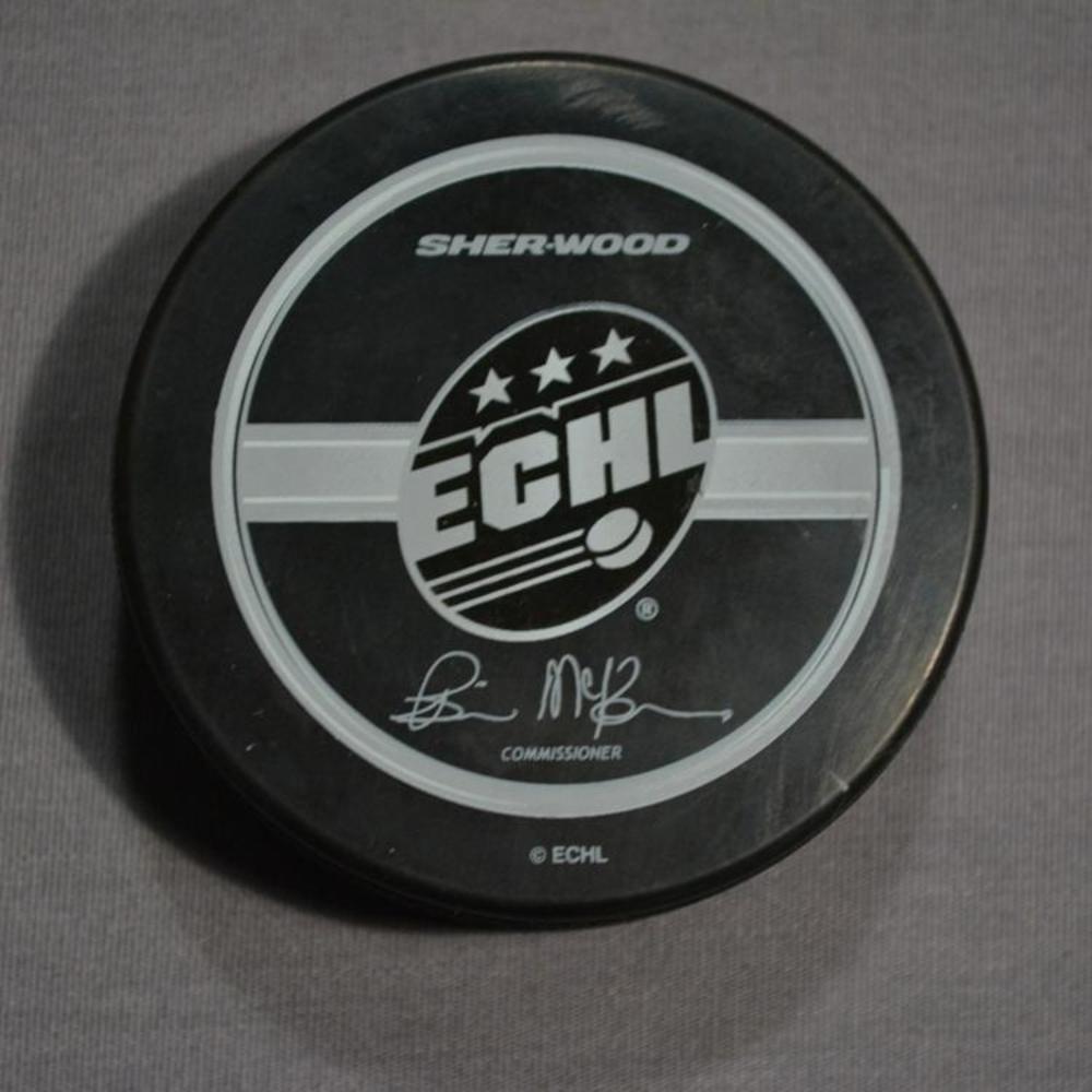 2015 Kelly Cup Finals Goal Puck - Game 4 - Caleb Herbert - South ...