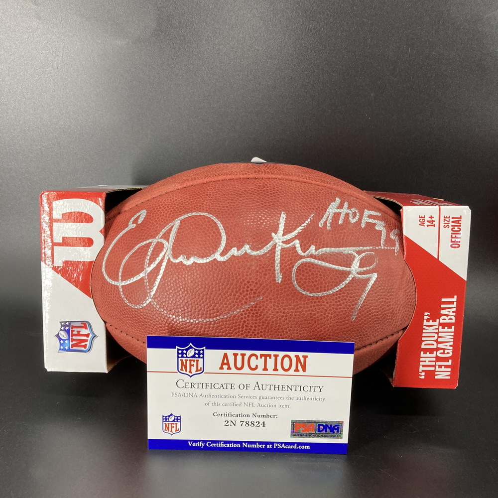 NFL - Rams Eric Dickerson Signed Authentic Football | The official ...