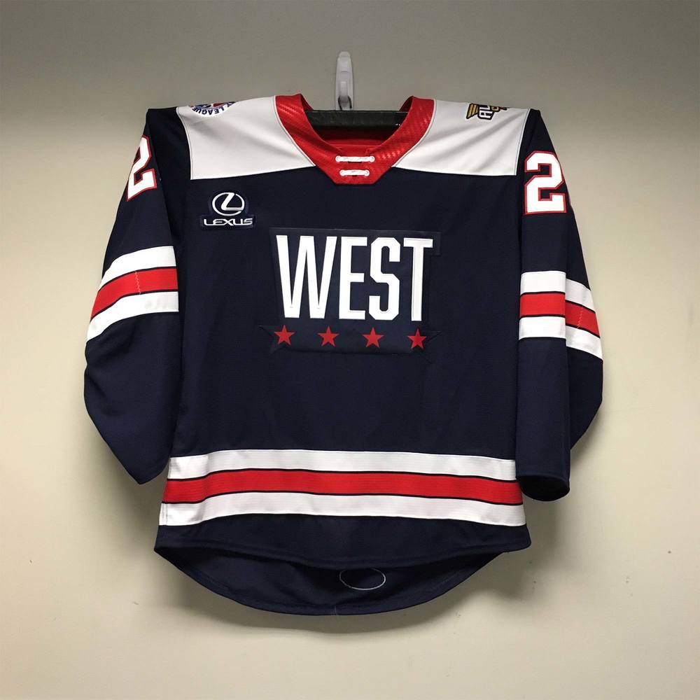 AHL Authentic - 2019 Lexus AHL All-Star Challenge Warm-Up Jersey Worn ...
