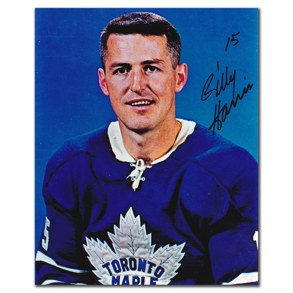 Billy Harris Toronto Maple Leafs Autographed 8x10 Photo - NHL Auctions
