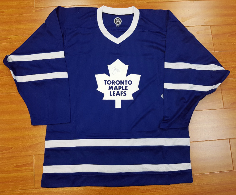 Connor Brown Toronto Maple Leafs Autographed CCM Mass Hockey Jersey ...