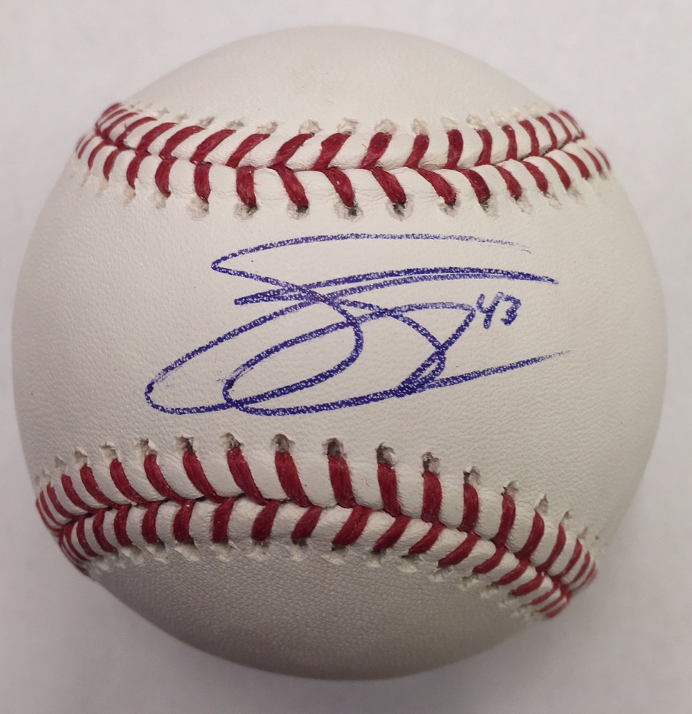 Scott Schebler Autographed Baseball | MLB Auctions