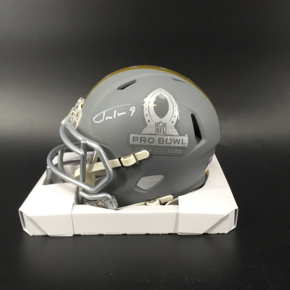 NFL - Ravens Justin Tucker Signed Pro Bowl 2020 Mini Helmet | The ...