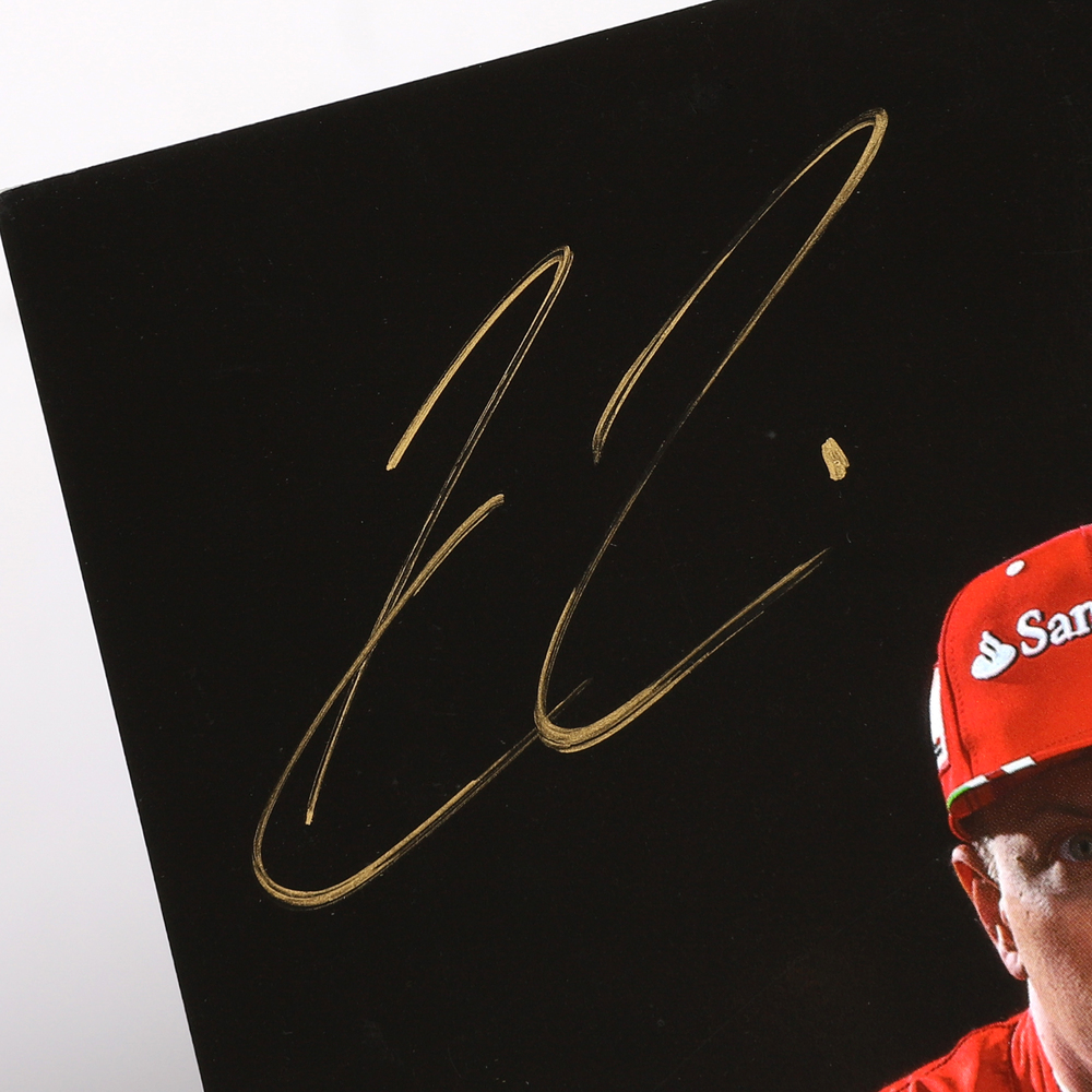 Kimi Räikkönen Signed 2017 Ferrari Driver Card | F1 Authentics