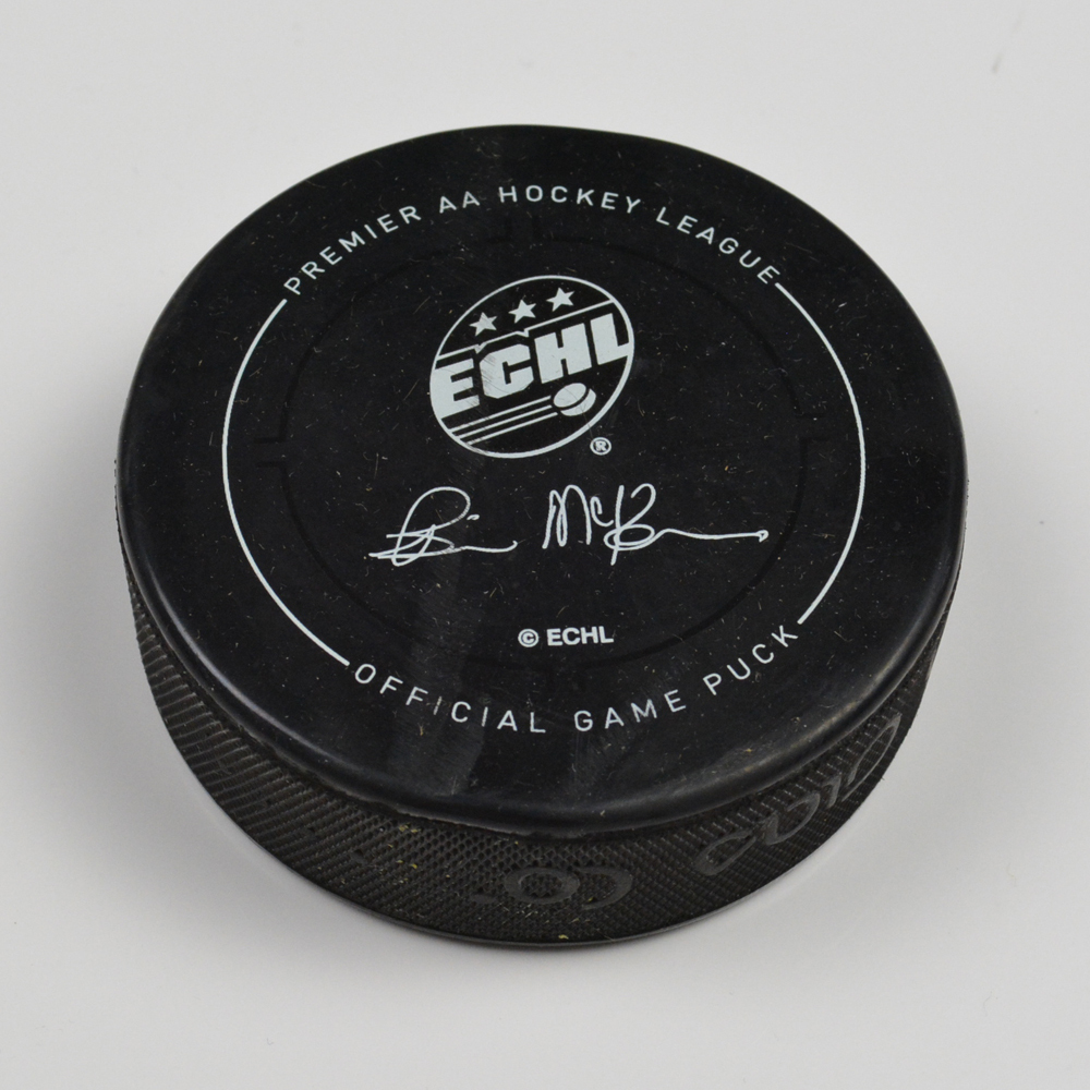 Gary Steffes - Allen Americans - 2016 Kelly Cup Finals - Goal Puck ...