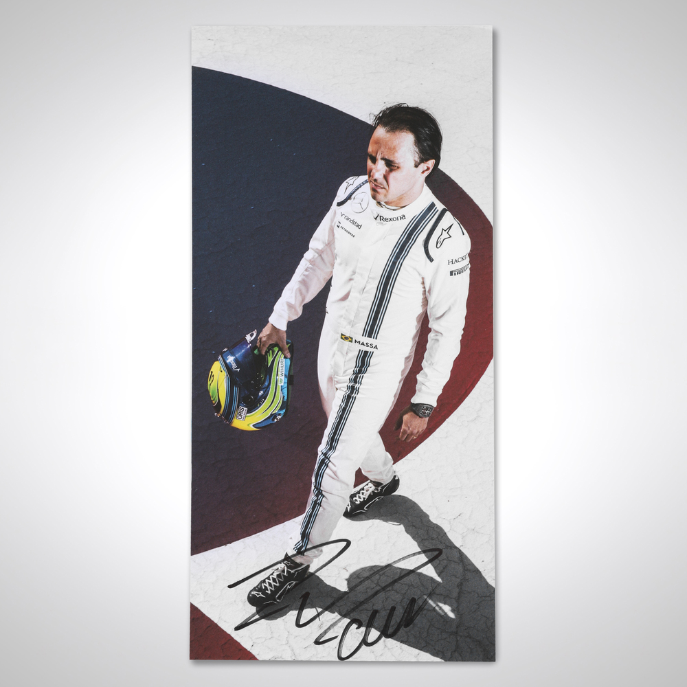 Felipe Massa 2016 Signed Williams Driver Card - Abu Dhabi GP | F1 ...