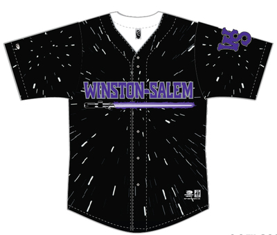 #12 Winston-Salem Dash Star Wars Jersey | MiLB Auctions