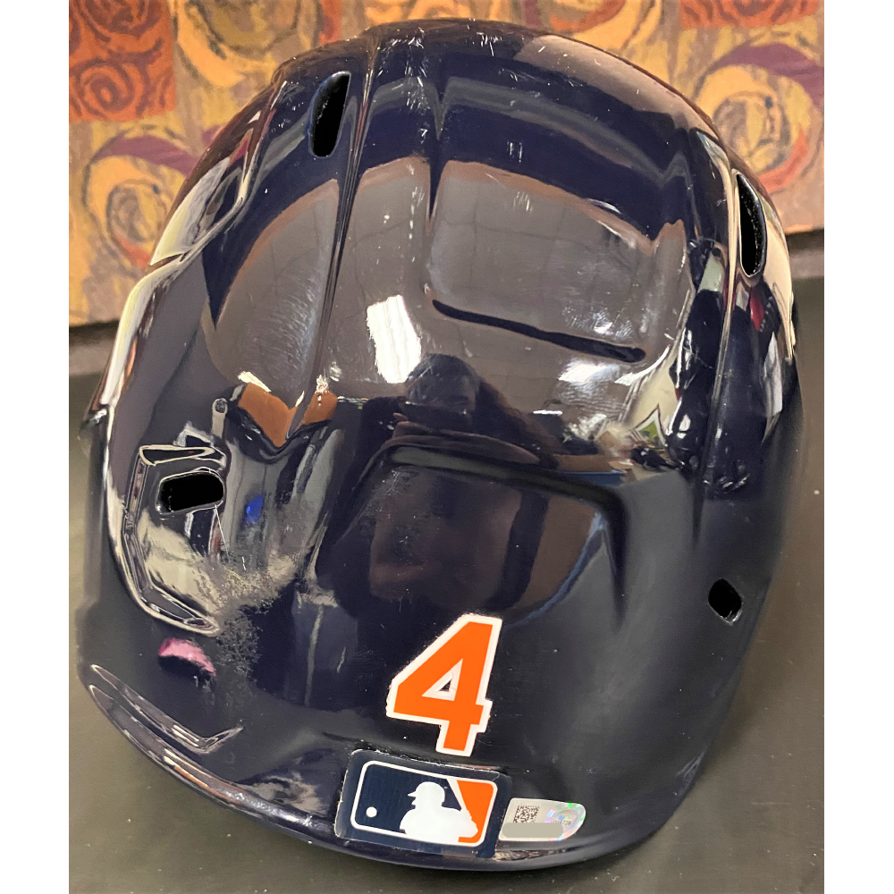 #4 Detroit Tigers Team-Issued 2020 Road Batting Helmet (MLB ...