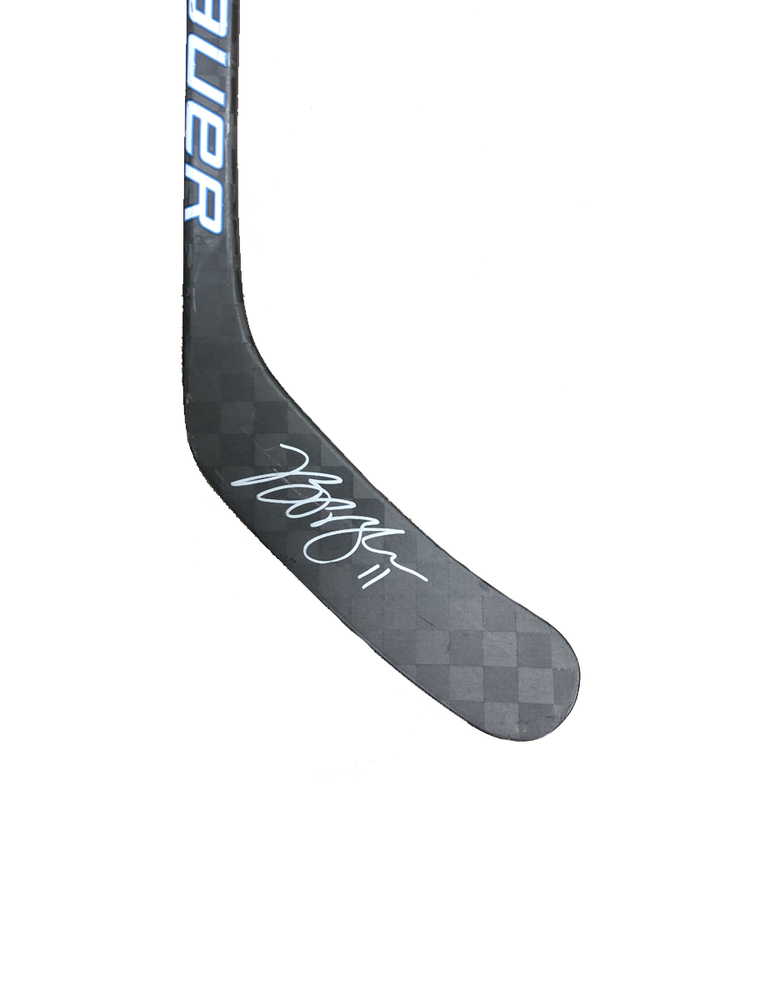 #11 Brian Boyle Game Used Stick - Autographed - Nashville Predators ...
