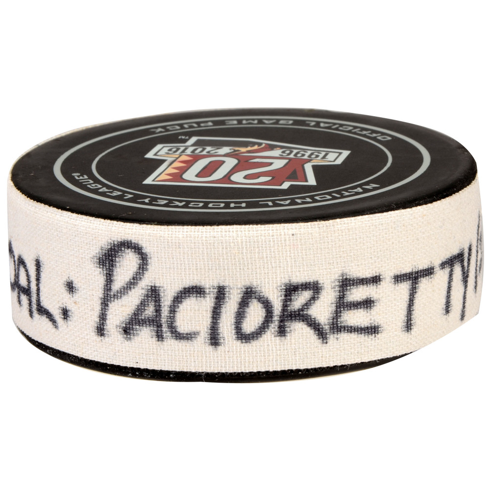 Max Pacioretty Montreal Canadiens Game-Used Goal Puck from February 9 ...