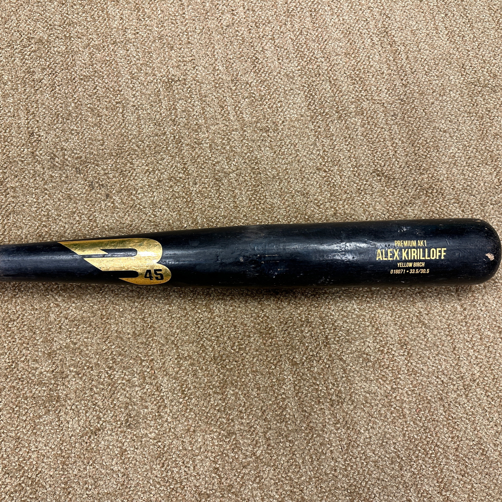 2021 Minnesota Twins: Game-Used Broken Bat: P: Wily Peralta to Ryan ...