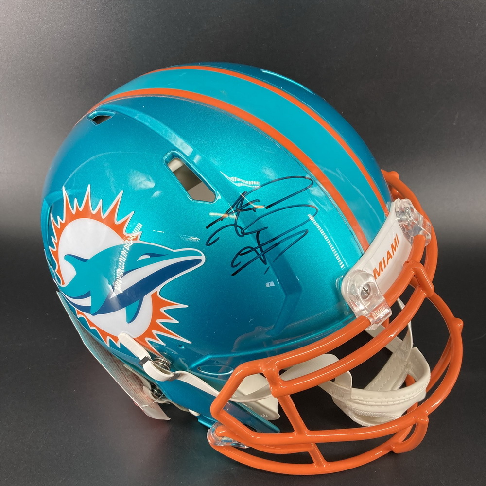 Dolphins - Tua Tagovailoa Signed Authentic Flash Speed Helmet | The ...