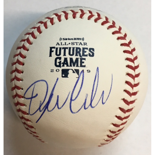 Dylan Carlson Autographed 2019 Futures Game Logo Baseball | MLB Auctions