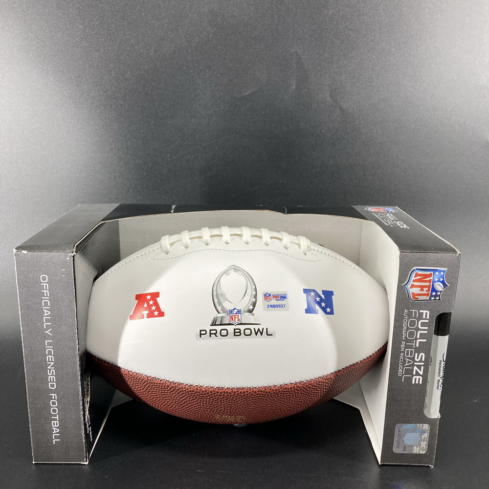 NFL - Buccaneers Ali Marpet Signed Panel Ball with Pro Bowl Logo | The ...