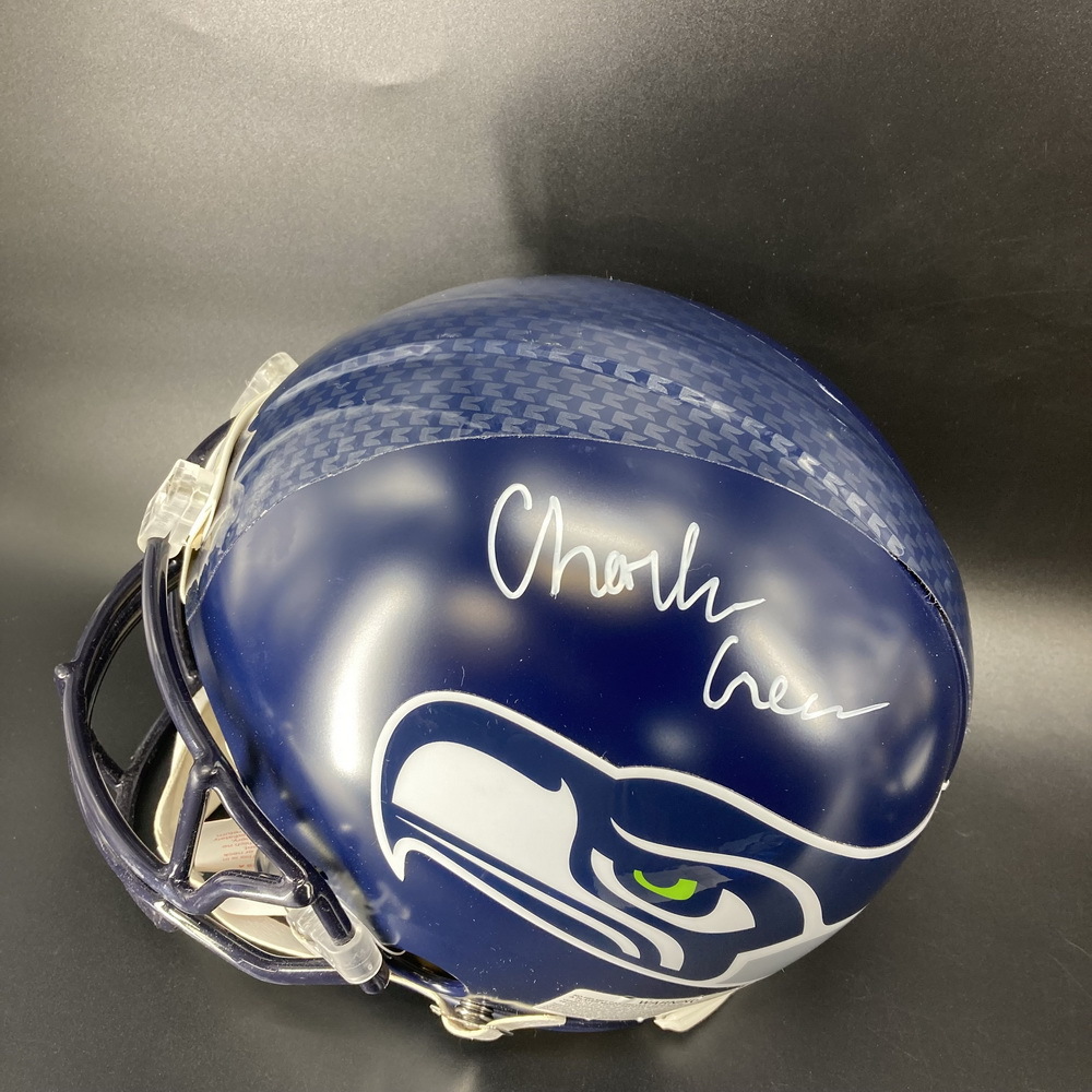 NFL - Seahawks Charles Cross Signed Authentic Speed Helmet | The ...