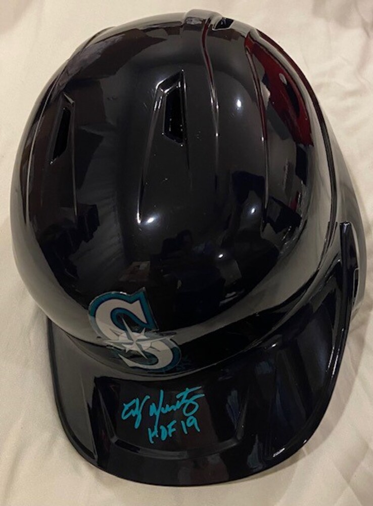 Edgar Martinez Autographed "HOF 19" Mariners Helmet | MLB Auctions