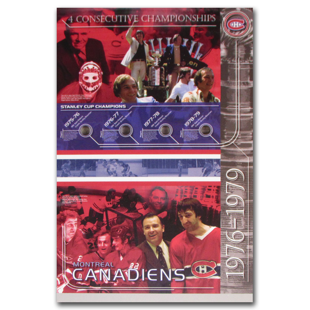 Montreal Canadiens 1976-1979 Dynasty Display Once on Display at the ...