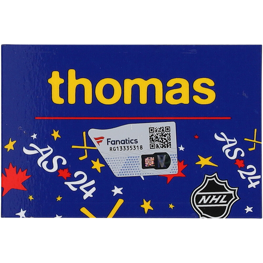 Robert Thomas St. Louis Blues Player-Issued Blue Nameplate from the ...