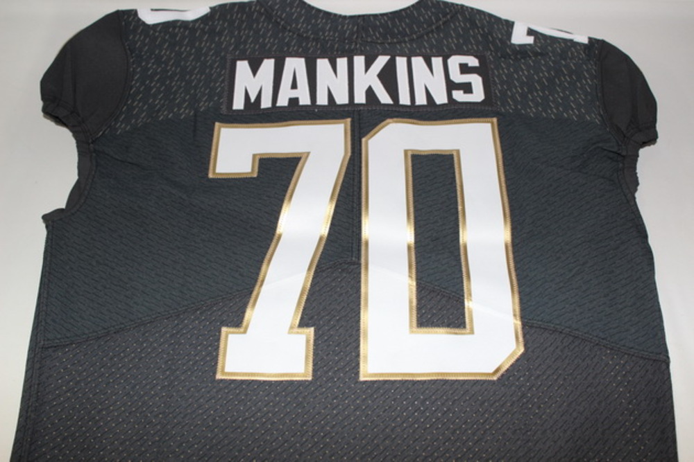 NFL - BUCCANEERS LOGAN MANKINS 2016 TEAM IRVIN GAME ISSUED PRO BOWL ...