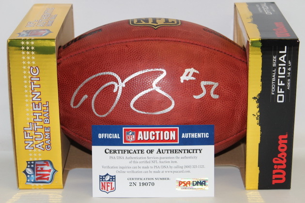 CHARGERS - DONALD BUTLER SIGNED AUTHENTIC FOOTBALL | The official ...