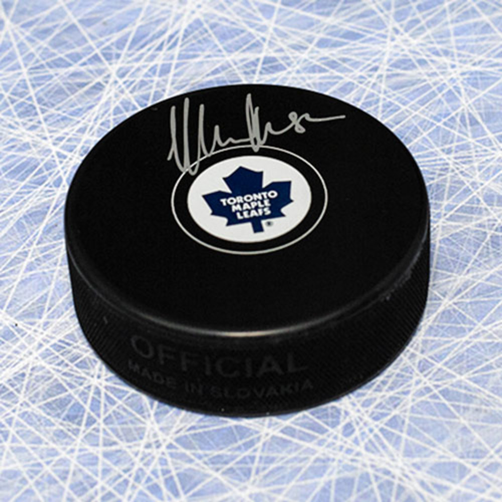 William Nylander Toronto Maple Leafs Autographed Hockey Puck - NHL Auctions