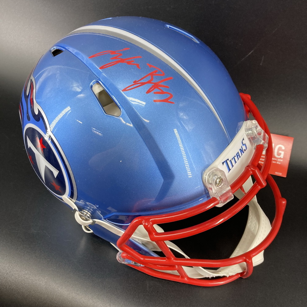 NFL - Titans Treylon Burks signed Flash Helmet | The official auction ...