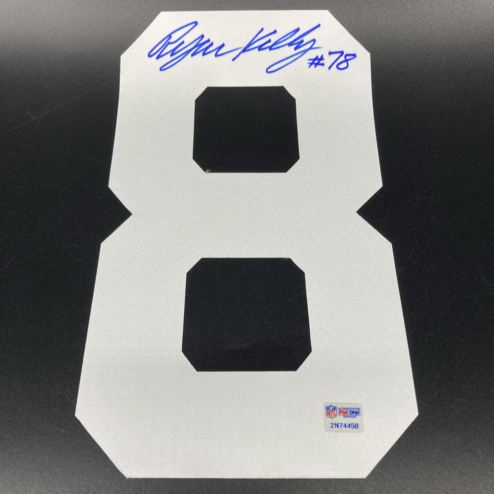 NFL - Colts Ryan Kelly Signed Jersey Number | The official auction site ...