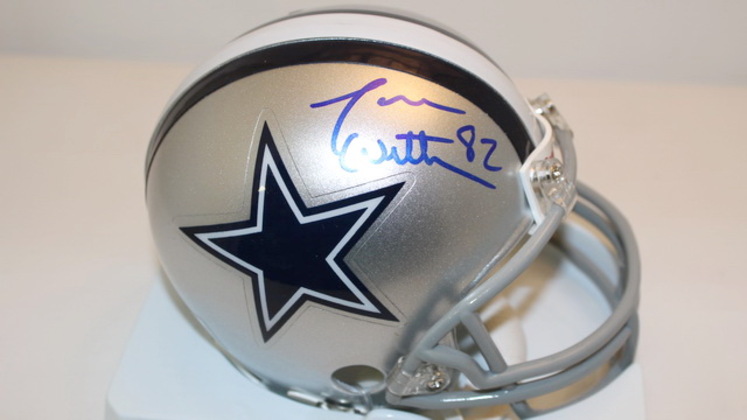 JASON WITTEN SIGNED COWBOYS MINI HELMET | The official auction site of ...