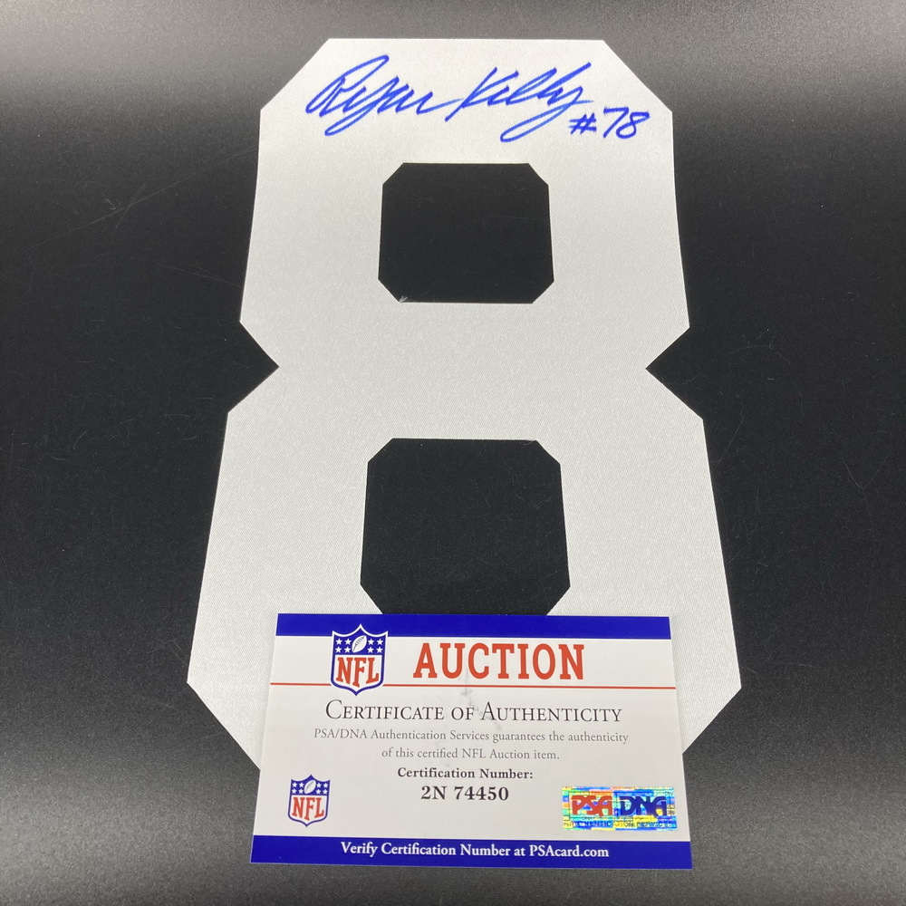 NFL - Colts Ryan Kelly Signed Jersey Number | The official auction site ...