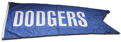 Cubs Authentics: Rooftop Flag - Dodgers - HZ520539 | MLB Auctions