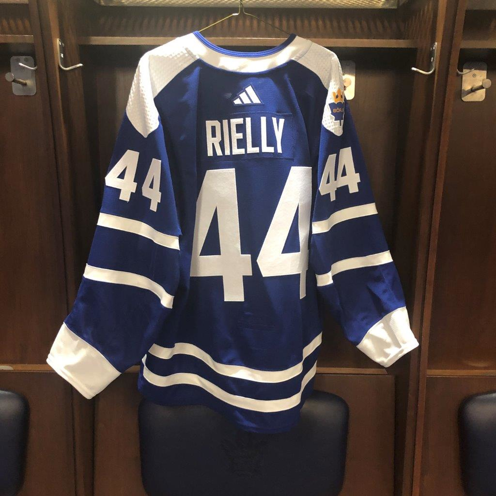 Size 58 #44 "A" Morgan Rielly 2022-23 Reverse Retro Game Issued Sweater ...