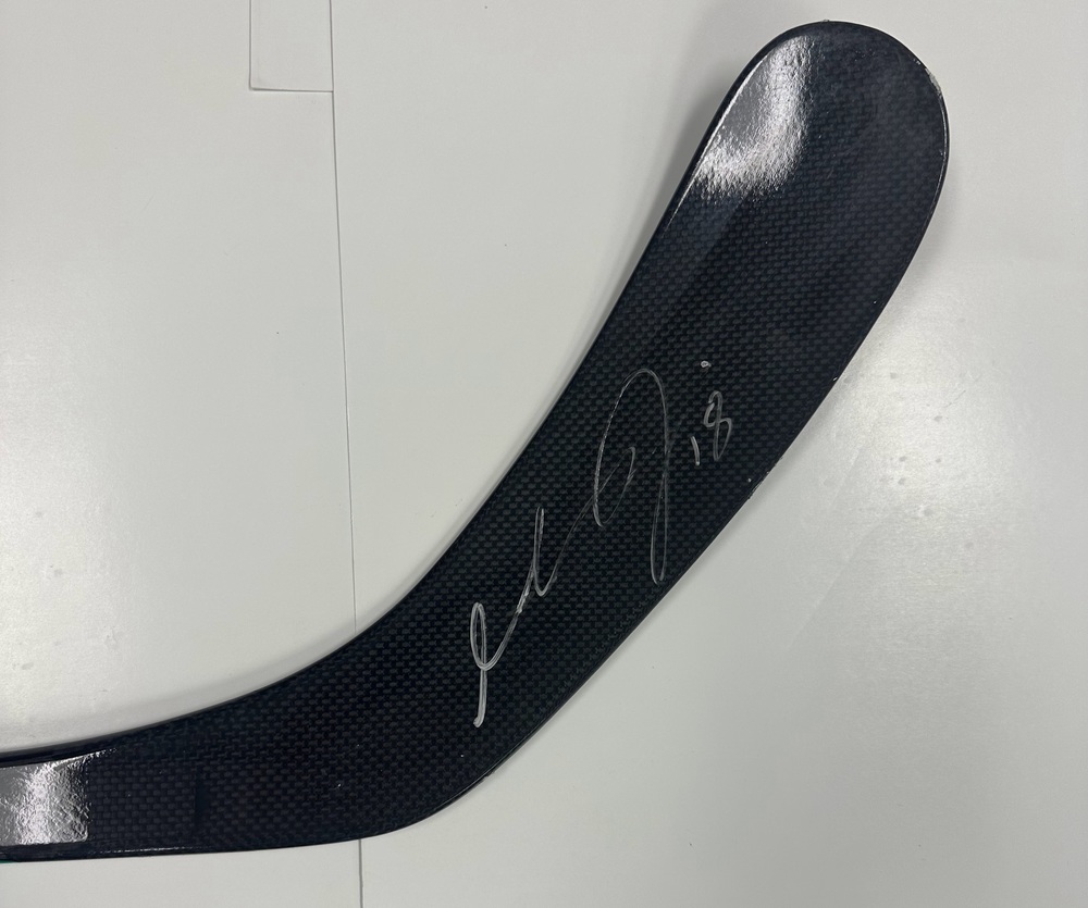 #18 Max Domi Game Used Stick - Autographed - Dallas Stars - NHL Auctions
