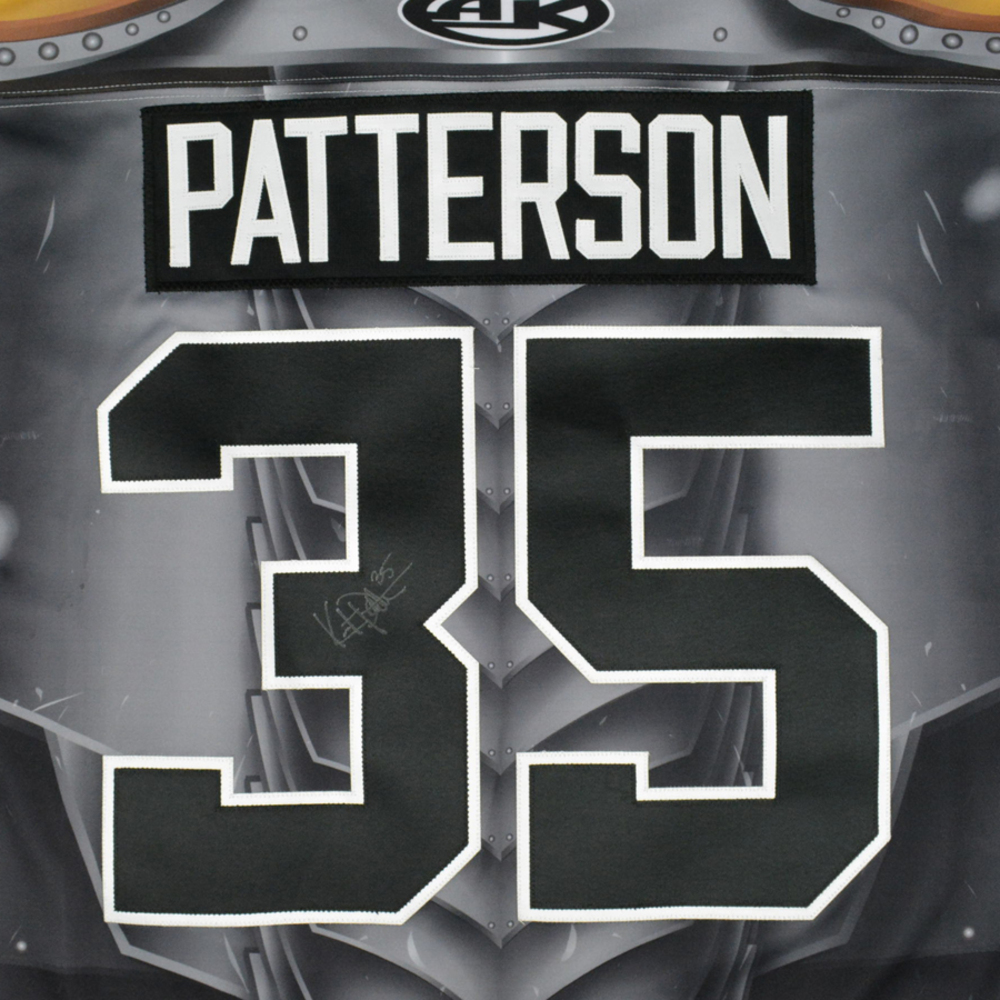 Kent Patterson - Atlanta Gladiators - Golden Goalie - Autographed Game ...