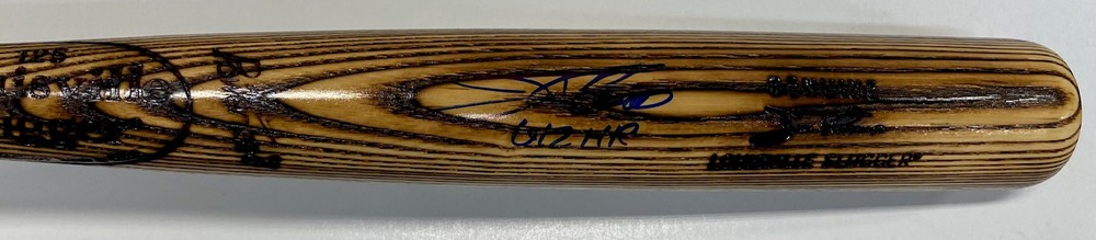 Jim Thome Autographed "612 HR" Game Model Louisville Slugger Bat | MLB ...