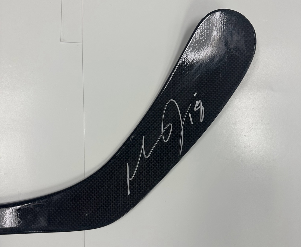 #18 Max Domi Game Used Stick - Autographed - Dallas Stars - NHL Auctions