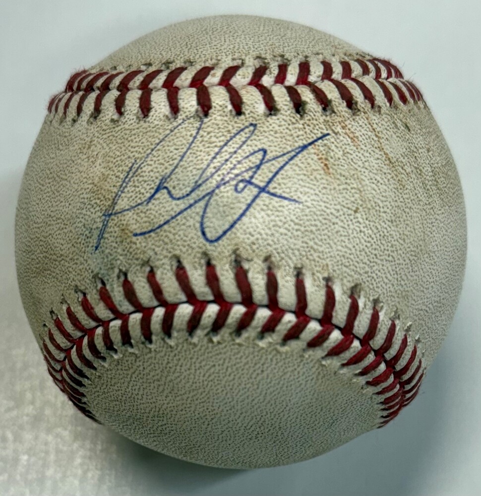 Paul Skenes Autographed Game Used Baseball (CIN vs PIT 6-17-24) | MLB ...