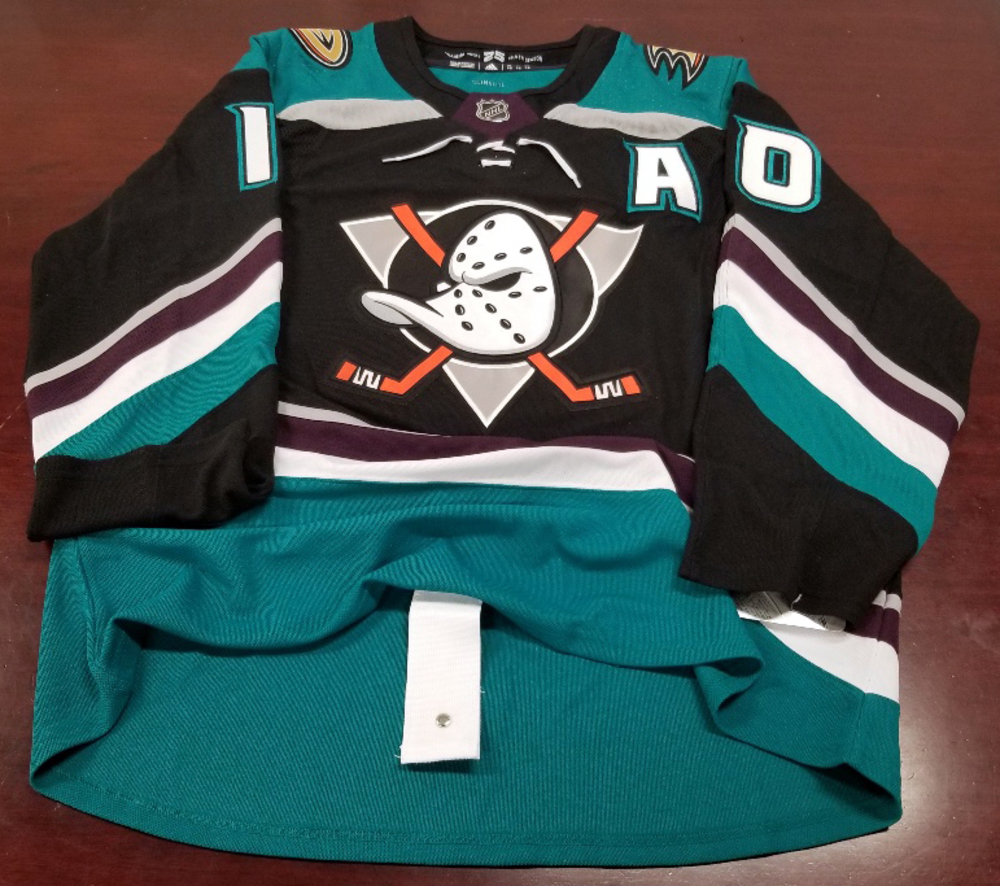 Corey Perry Anaheim Ducks Autographed Mighty Ducks Adidas Authentic ...