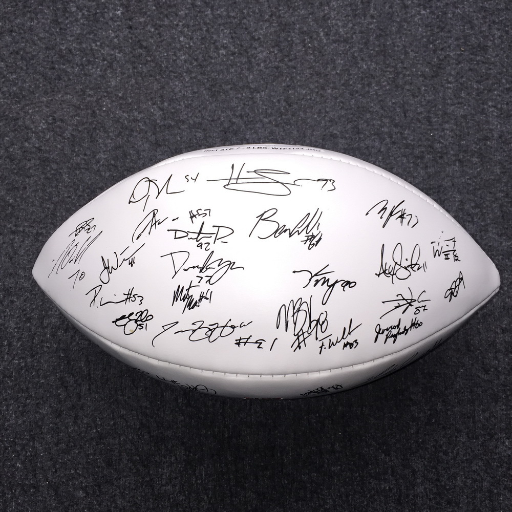 Chiefs - 2015 Laser Engraved Team Signed Logoed Football | The official ...
