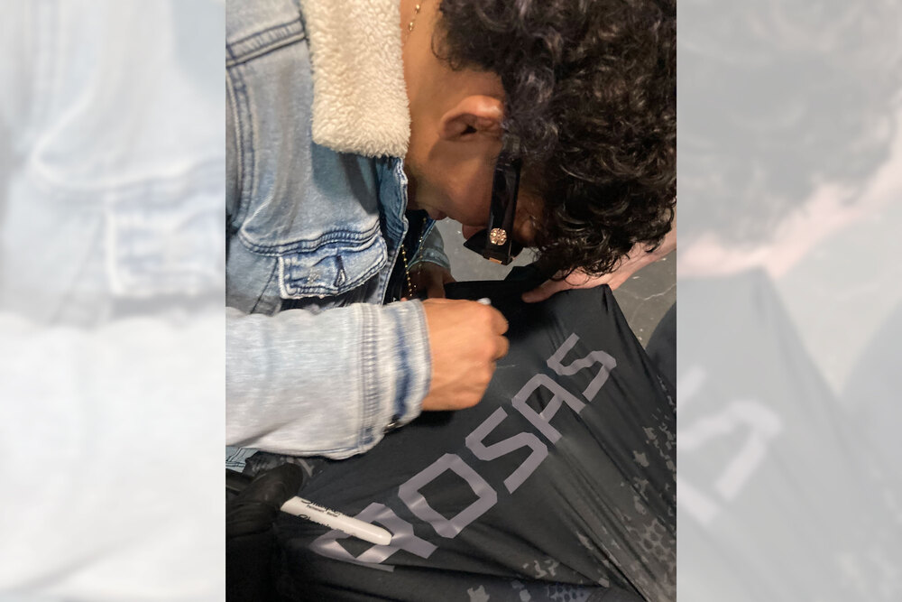 Raul Rojas Jr 1-of-1 Signed Fight Item - UFC Fight Night: Cannonier vs ...