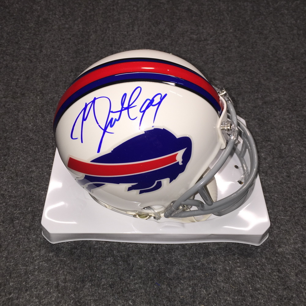 Bills - Marcell Dareus signed Bills mini helmet | The official auction ...
