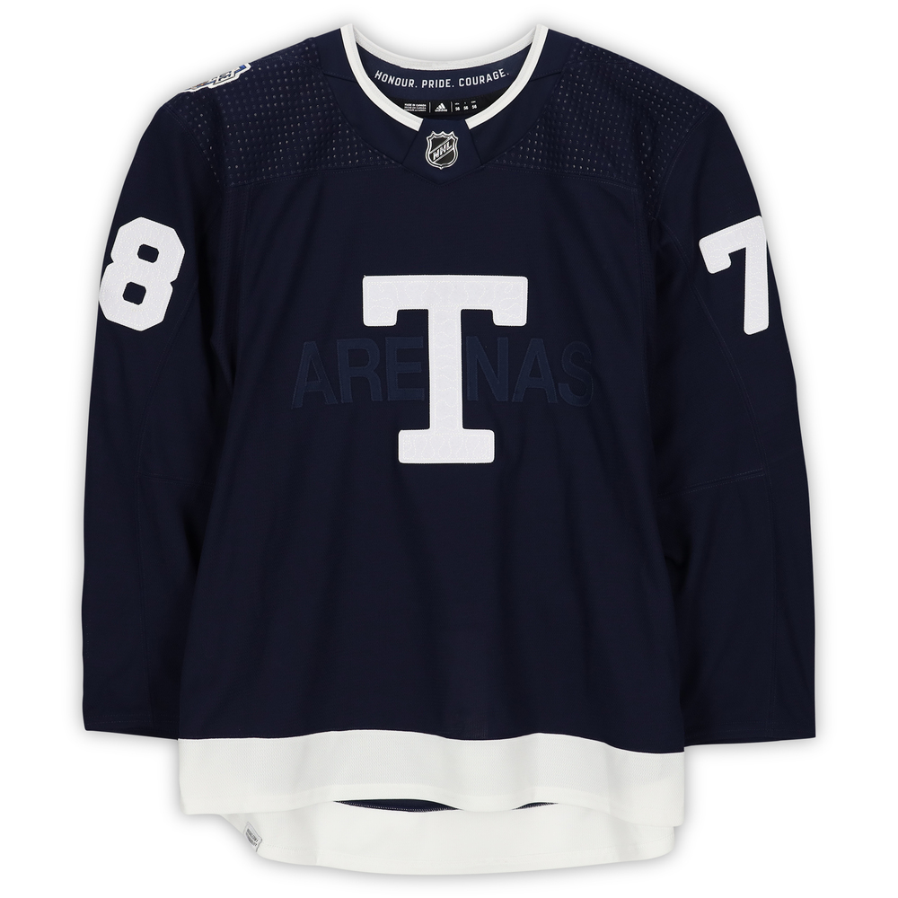 TJ Brodie Toronto Maple Leafs 2022 NHL Heritage Classic Game-Used ...