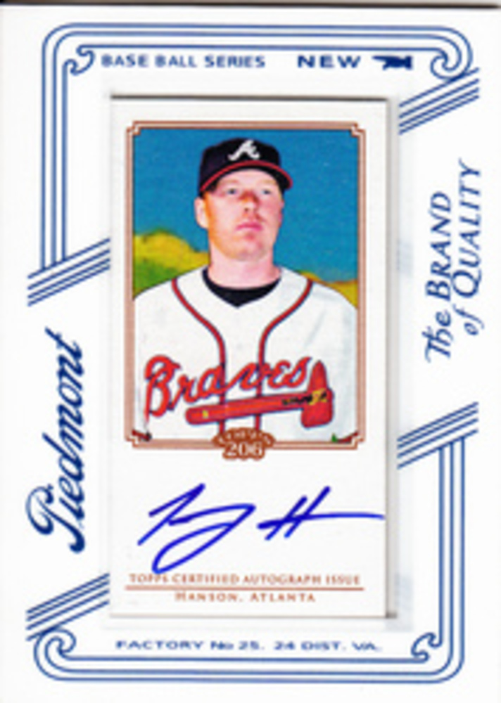 2010 Topps 206 Tommy Hanson Autographed Card | MLB Auctions