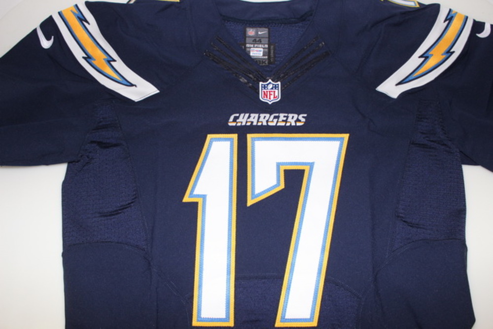 CHARGERS - PHILIP RIVERS SIGNED AUTHENTIC CHARGERS JERSEY - SIZE 44 ...
