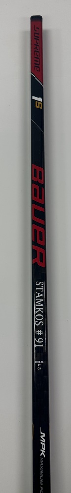 #91 Steven Stamkos Game Used Stick - Autographed - Tampa Bay Lightning ...