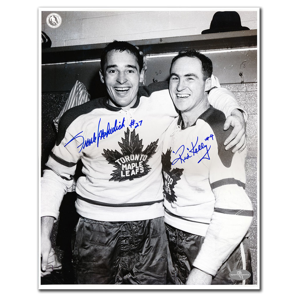 Frank Mahovlich & Red Kelly Toronto Maple Leafs Dressing Room Dual ...