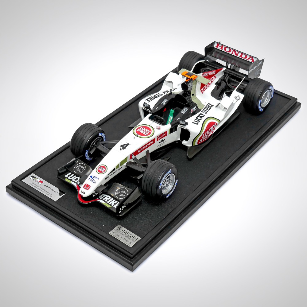 Limited Edition 2005 BAR Honda 007 Takuma Sato 1:8 Scale Model with Certificate - Amalgam ...