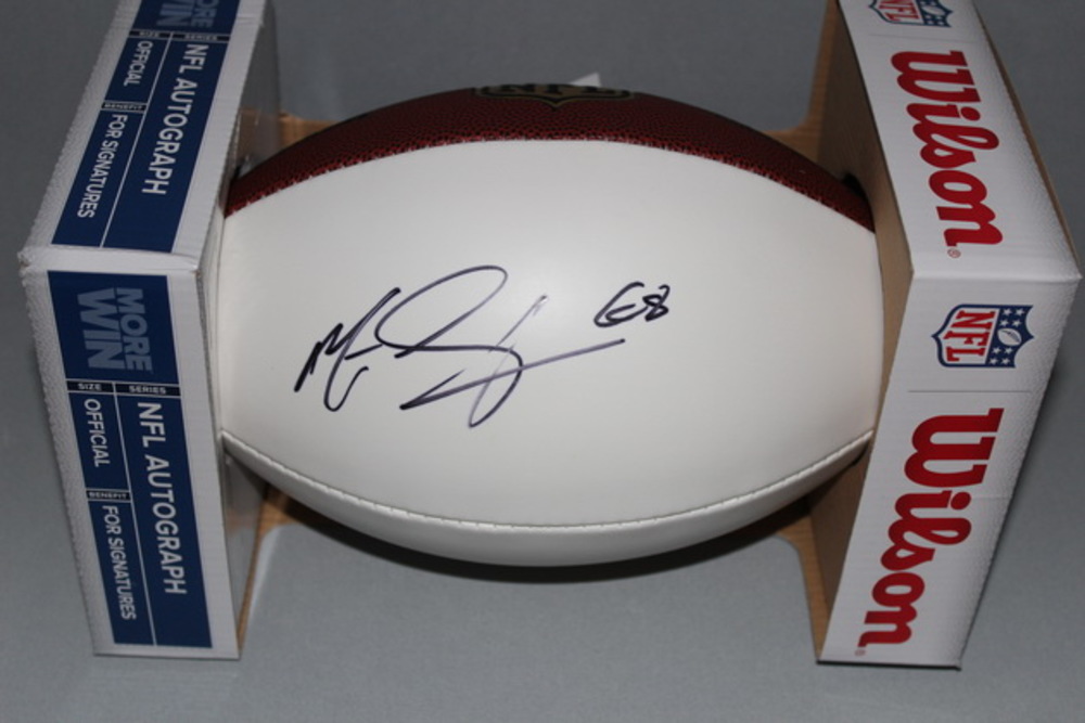 CHARGERS - MATT SLAUSON SIGNED PANEL BALL | The official auction site ...