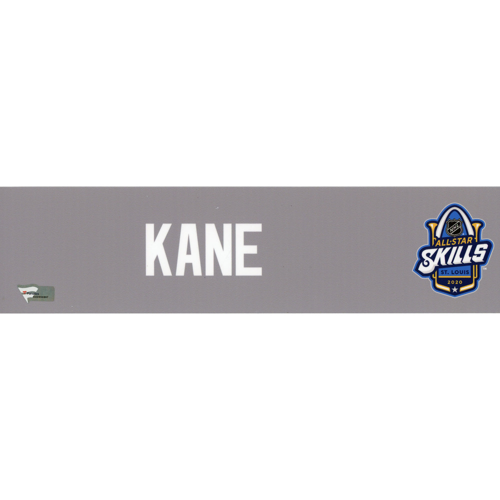 Patrick Kane Player Issued 2020 All-Star Game Nameplate - NHL Auctions