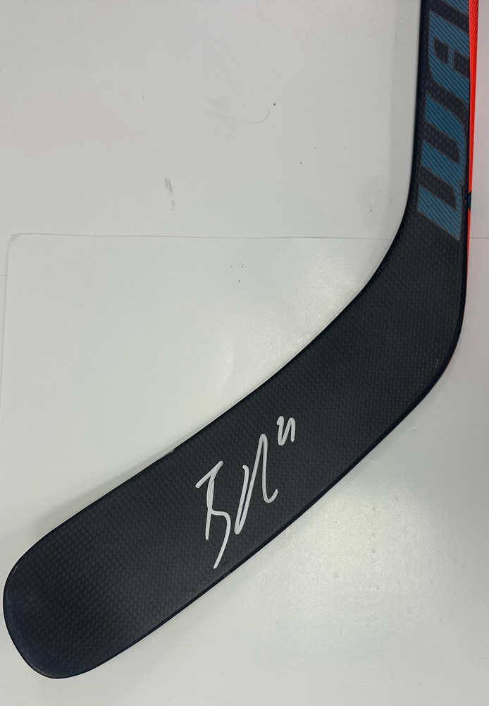 #21 Brayden Point Game Used Stick - Autographed - Tampa Bay Lightning ...